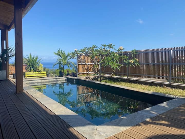 Maison Vue Mer Piscine Saint Leu - Saint-Leu