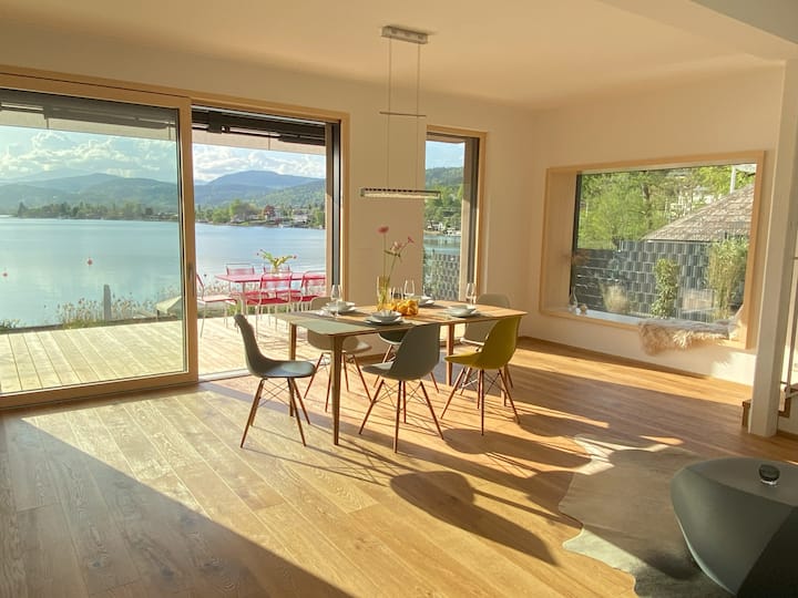 *New* Villa ÜBer-see With Private Beach - Klagenfurt am Wörthersee