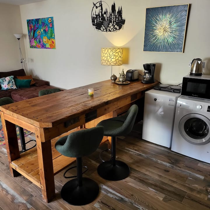 Grand Studio Avec Terrasse 15 Mns Du Centre Ville - Caen