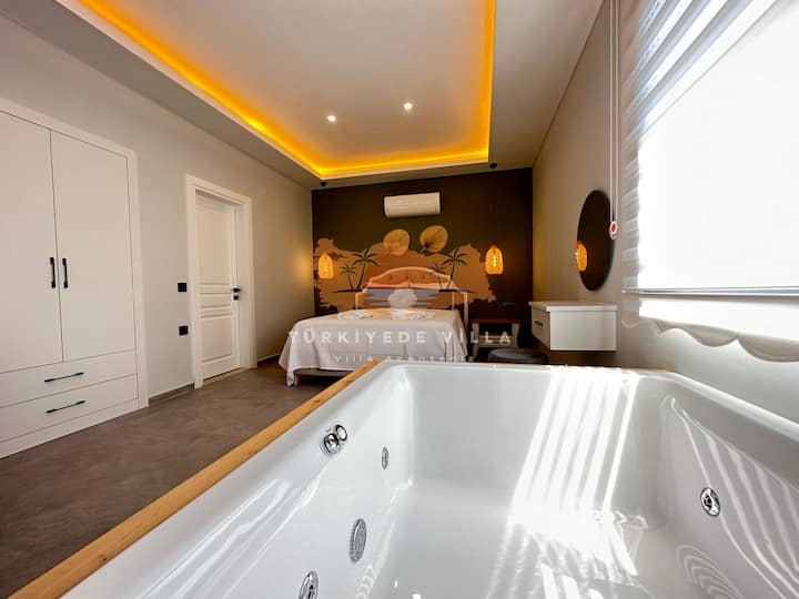 Villa Arya 2+1 Jakuzili - Ölüdeniz