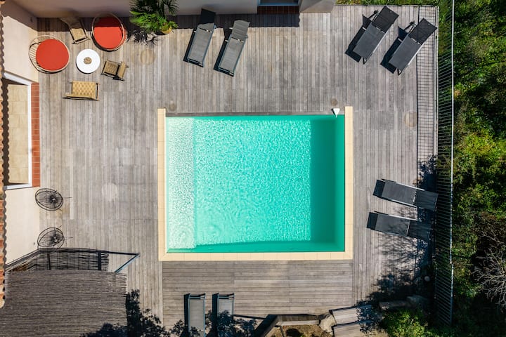 Villa Moderne 4 Chambres Piscine Chauffée - Corsica