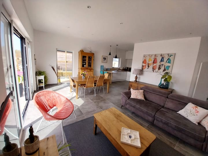 Maison Spacieuse à 1,8 Km De La Torche - Plomeur