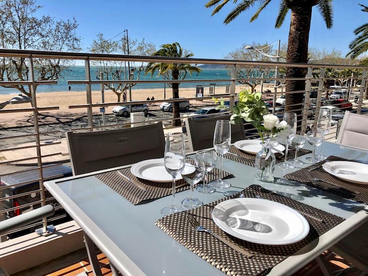 Belle Terrasse,clim, Vue Panoramique Sur Mer. - Fréjus