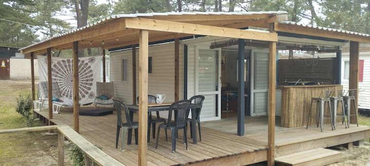 Mobil Home à 400m De L'océan - Montalivet les Bains