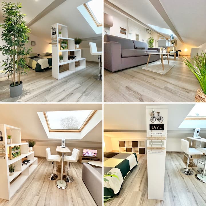 Studio Charmant Et Spacieux Lyon Cusset (4) - Villeurbanne