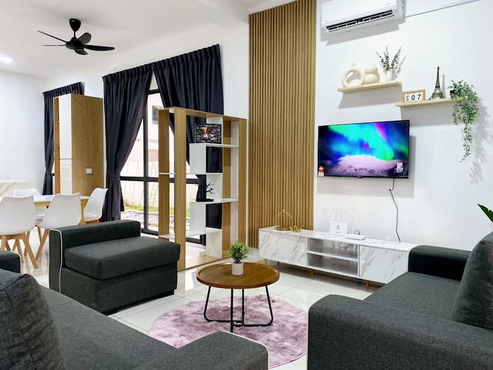Brandnew Cozy House 4room10pax@alma Near Jusco - Simpang Ampat