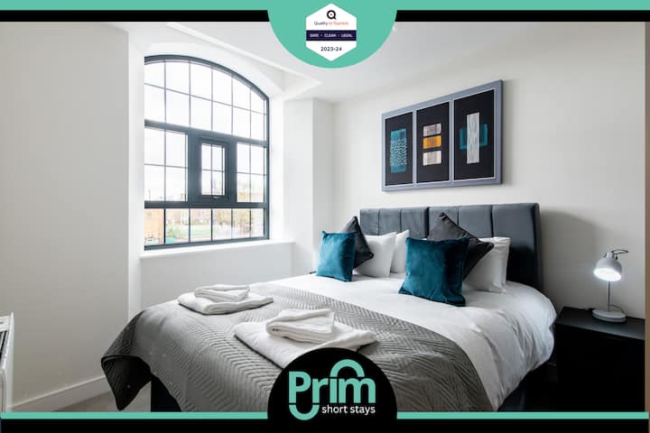 Modern 1br Apartment Near Nottingham Train Station - Nottingham