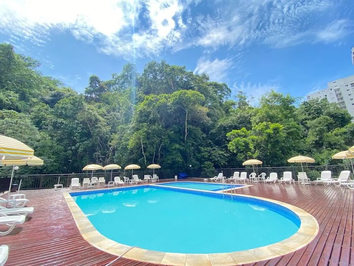 Apartamento Com Estrutura De Club No Centro - Guarujá