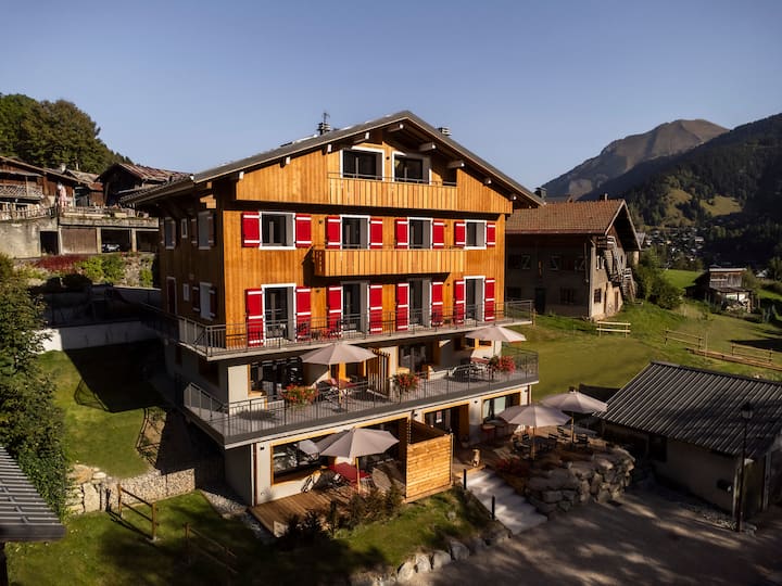 Chambre Twin Confortable -101 - Les Contamines-Montjoie
