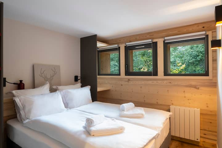 Chambre Twin Confortable -101 - Les Contamines-Montjoie