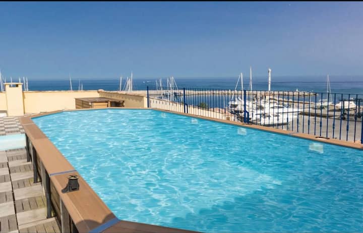 Appartement Climatisé Avec Piscine  Vue Mer - Solenzara