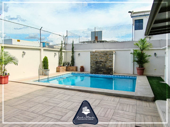 Big Home In Barbasquillo With Private Pool - Manta