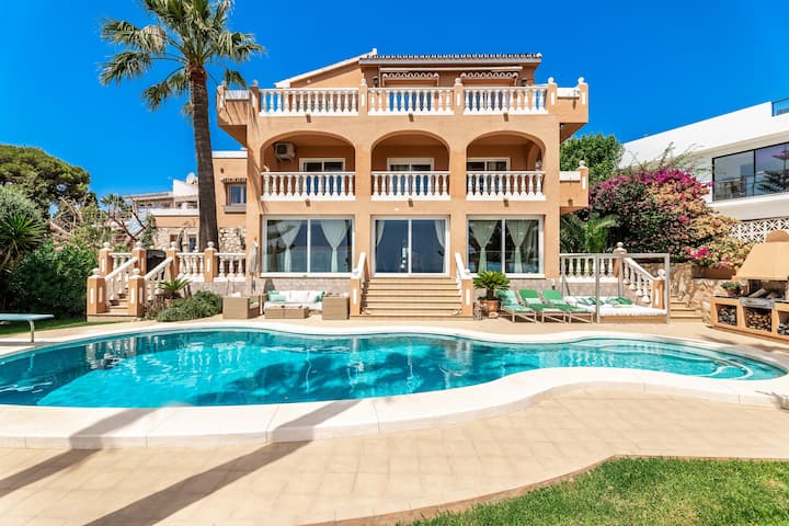 Magnifica Villa Con Vista Al Mar - Sitio de Calahonda