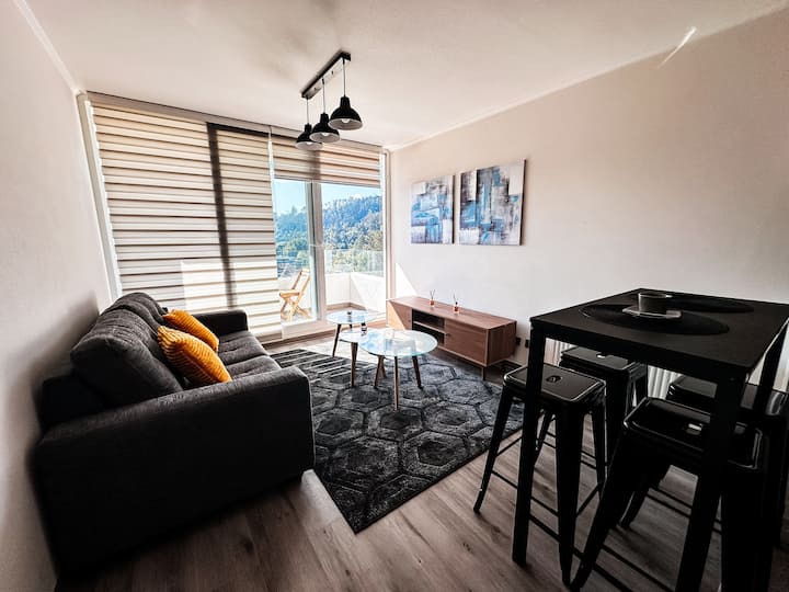 Moderno Departamento Amoblado - Concepción, Chile