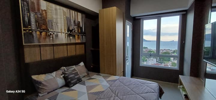 Apartemen Syariah Seaview-wifi-netflix-hometheater - Bandar Lampung