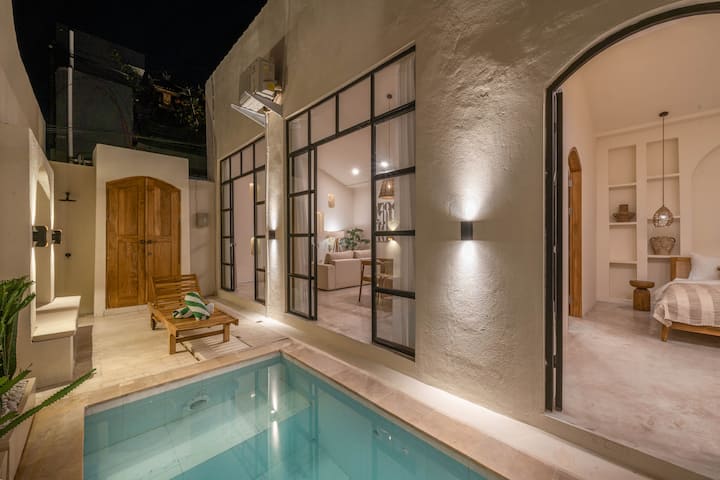 Villa Lenomi: Cute 1br With Pool In Canggu - Canggu