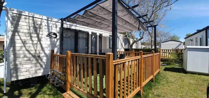 Location Mobile Home Climatisé - Sanguinet