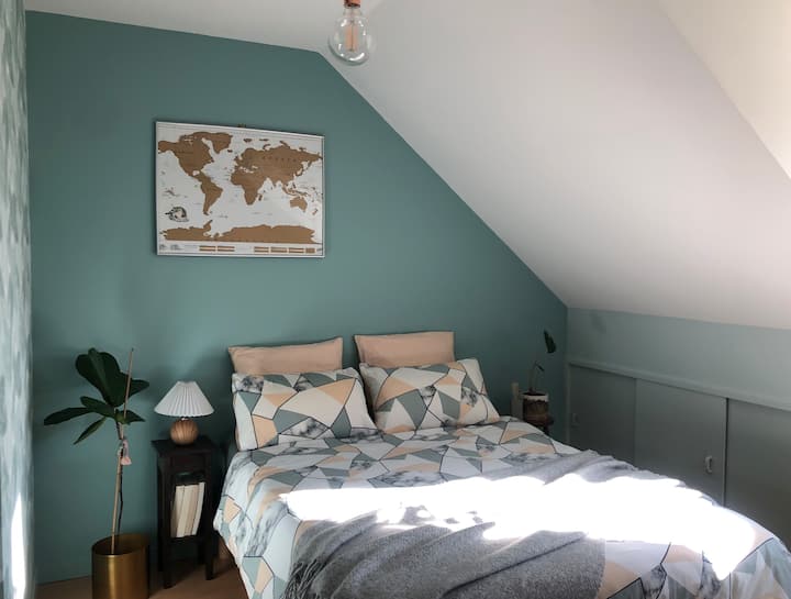 Jolie Chambre Au Calme Près De Versailles - Saint-Aubin