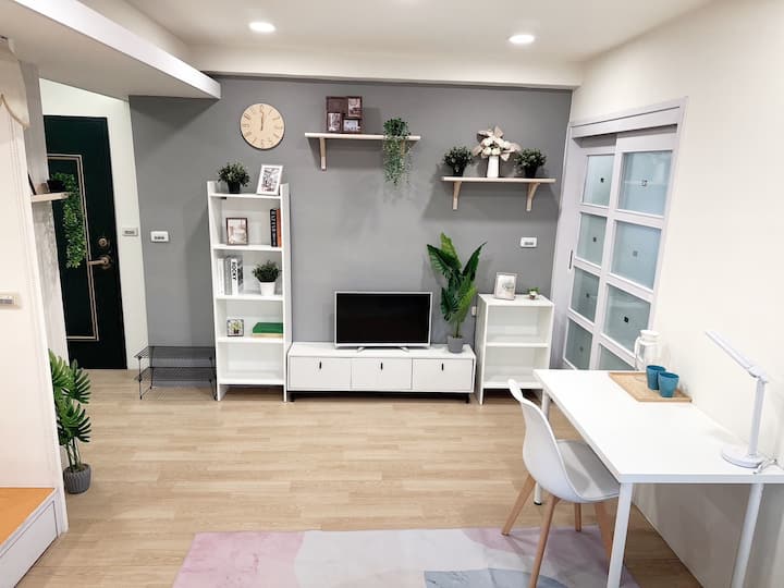 【Meet】15 西門/中山/全新裝潢/獨立廚房/商務套房/家庭套房/電梯/公園/中山商圈/Mrt - Taipei