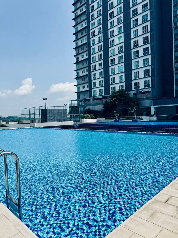 (4r2b) Equine Park With Wi-fi/coway/netflix - Seri Kembangan