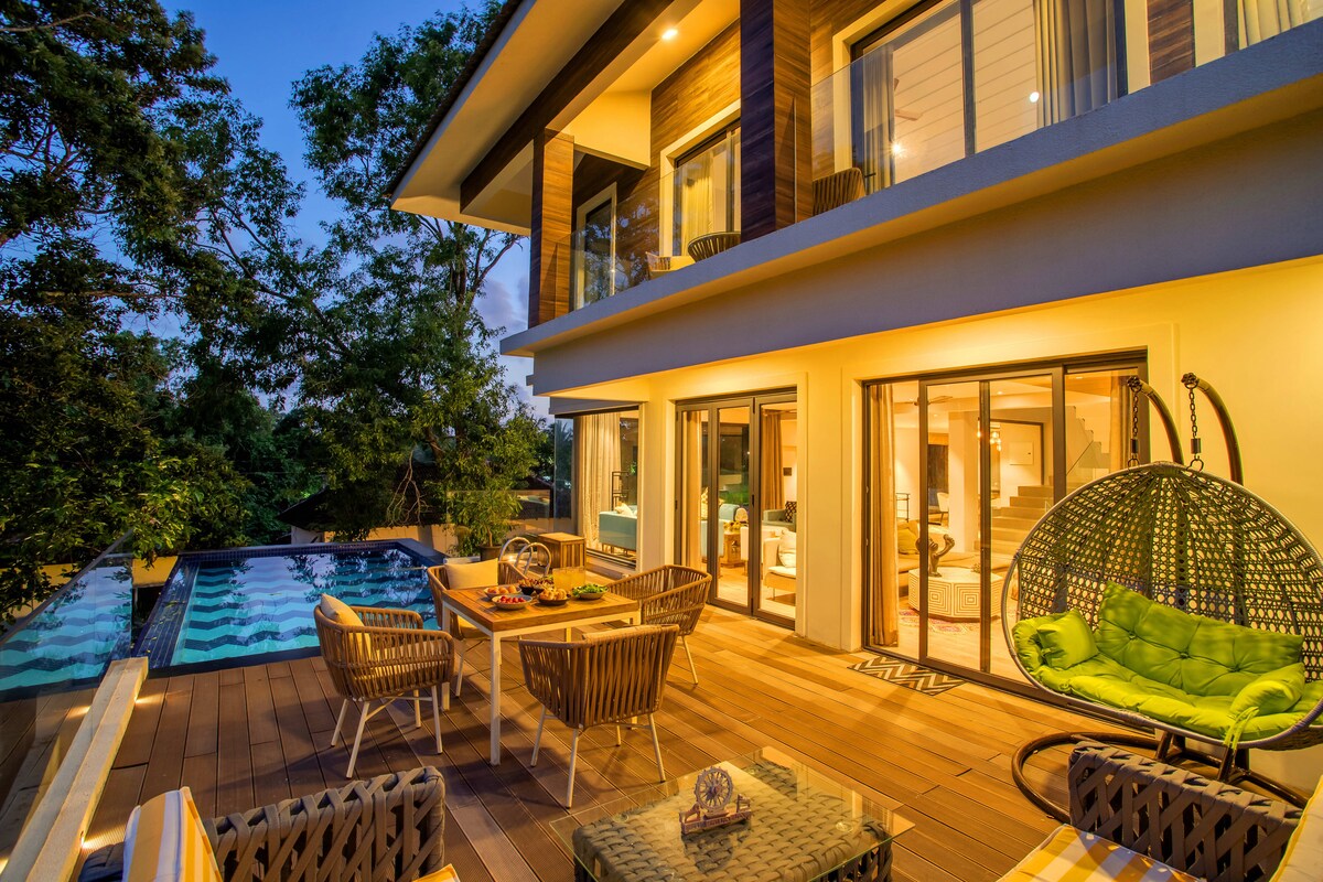 Lost Traveller|4BR|Villa with a view|Goa|LT426(V1) - Villas for Rent in ...