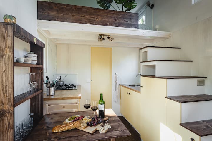 Tiny - Rustig - Vakantiehuisje - In Natuur - Sauna - Ermelo