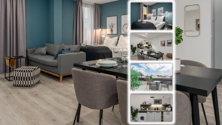 Bright: Central Studio For 4 | Kitchen | Parking - Lippstadt