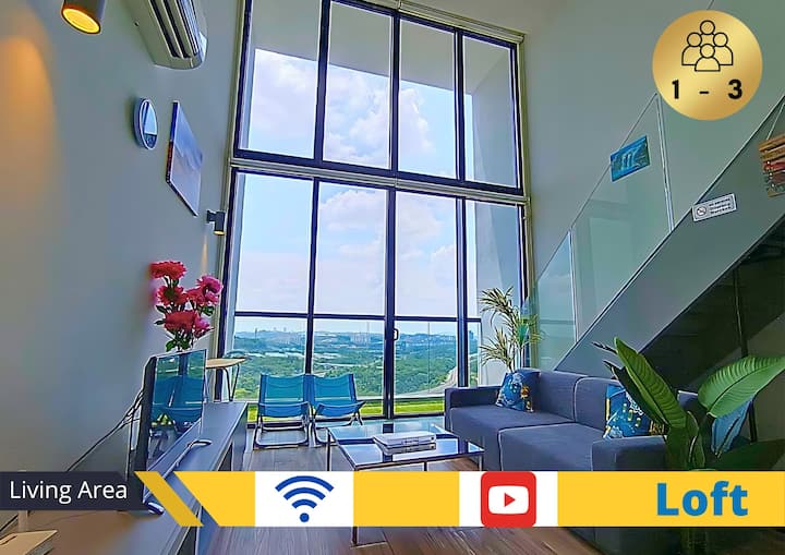 Cozy Duplex, Quiet Stay With Mrt View #Sp1 - Cyberjaya