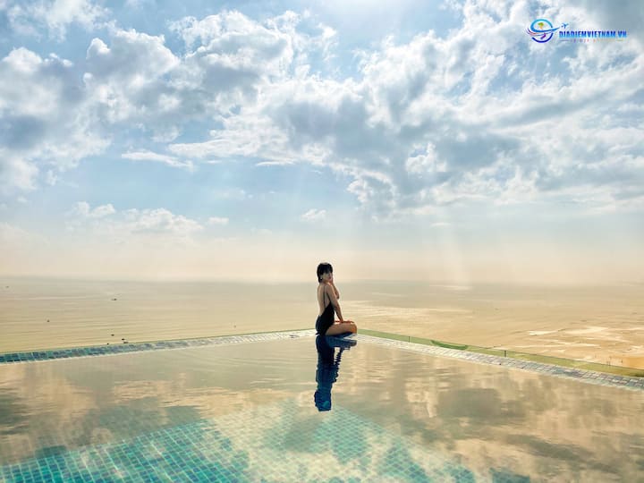 럭셔리 아파트 - 바다 전망*무료 공항 픽업 *인피니티 풀 - 峴港