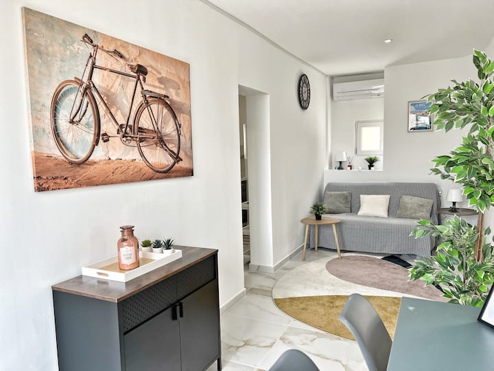 "Le Cosy" Studio Climatisé Avec Terrasse Privée - Six-Fours-les-Plages