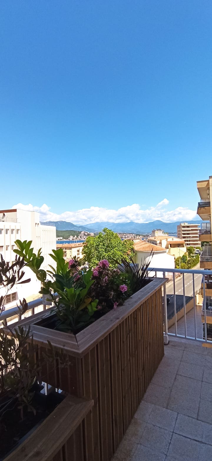 [Unique] Jardin Suspendu - T4 Rénové - Central - ibis budget Ajaccio