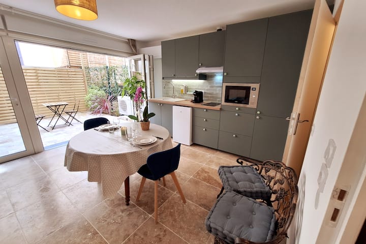 Studio Lilas  Avec Terrasse Au Calme +Pk - Montreuil-sur-Mer