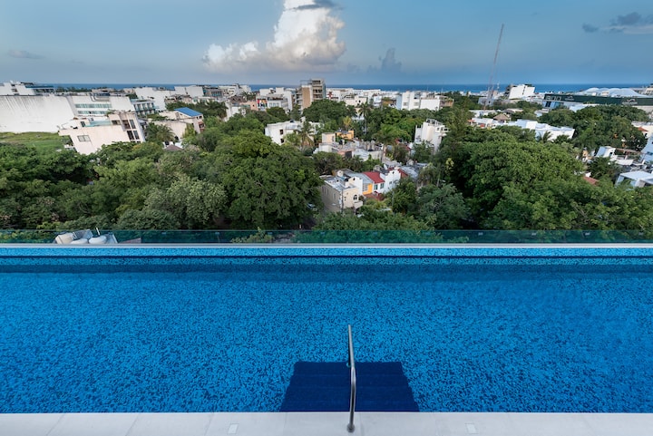 Bella Vista & Ubicación, Rooftop Vista Mar ! - Playa del Carmen