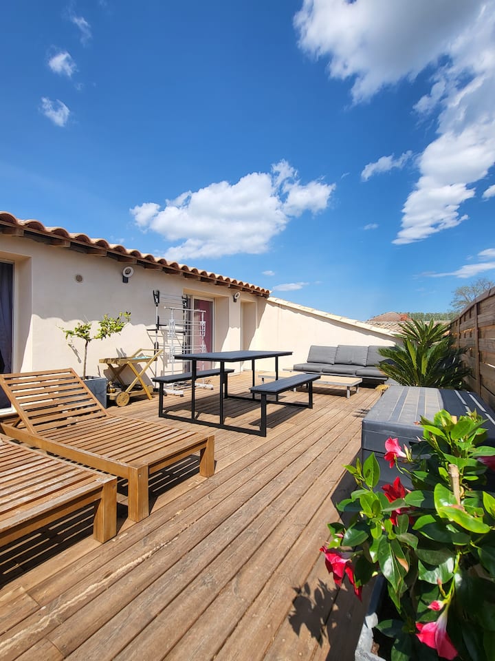 Charmante Maison De Village - Lunel