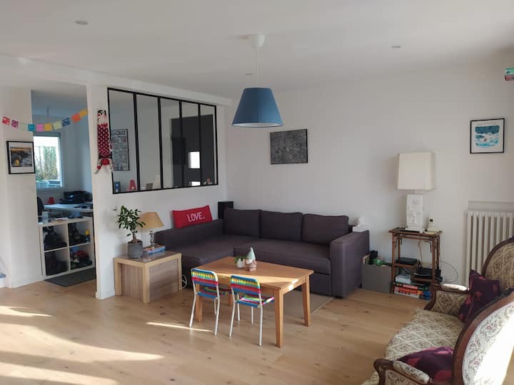 Maison Lumineuse Avec Jardin - Rennes