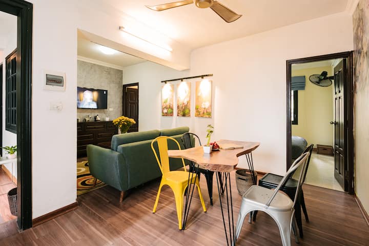 City View, Balcony, 2br/projector/netfix /Peaceful - Hanoï