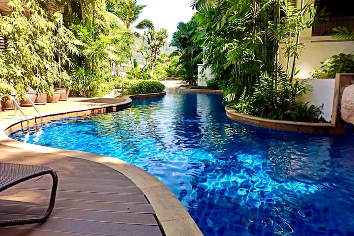 Tropical Oasis, 2 Bedroom Walk To Beach - Karon Beach