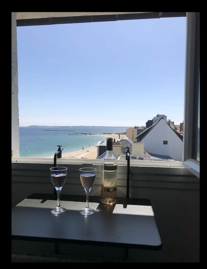 Très Bel Appartement Vue(s) Mer - Larmor-Plage
