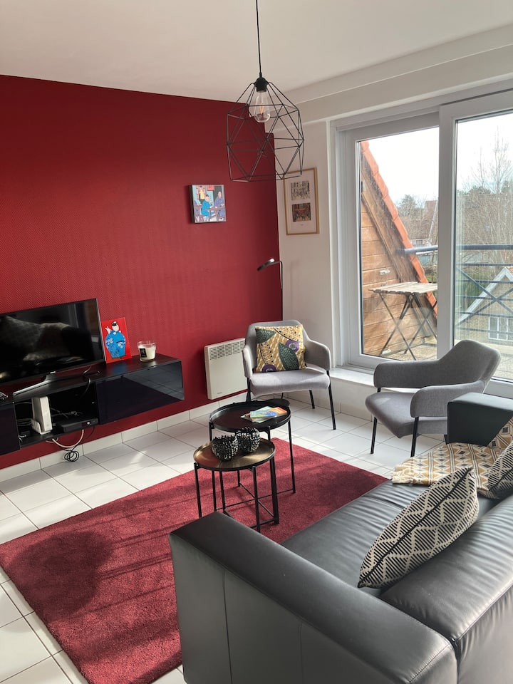 Appartement Entre Dunes Et Mer - Coxyde