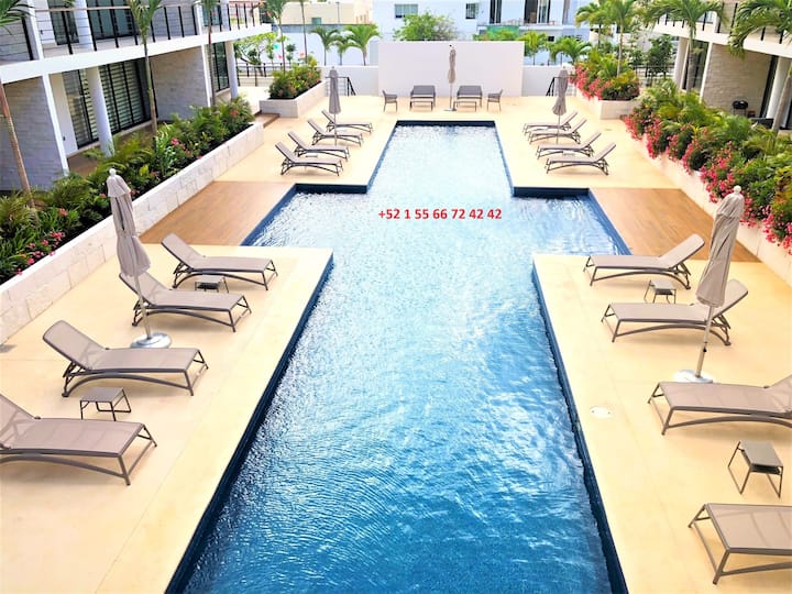Torre Ii 101 - Luxurious Apt /Ground Floor - Cancún