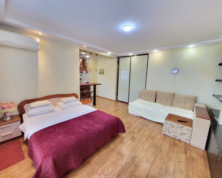 118 Comfortable Studio 1-bedroom, Panoramic View - Kiev