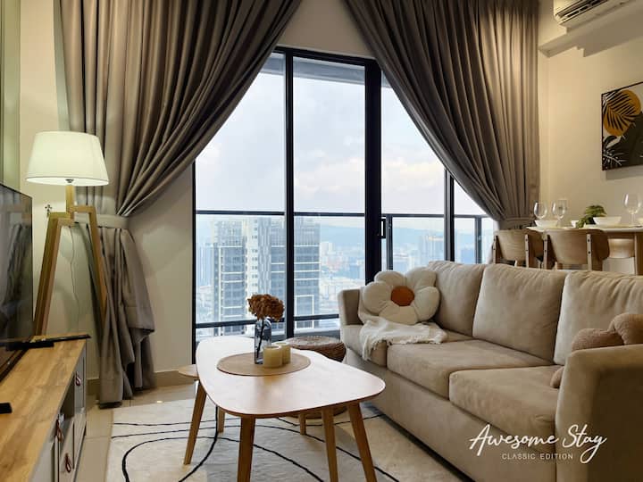 Mori Style 1br @Trion Kl@free Shuttle Mrt/lrt - Kuala Lumpur