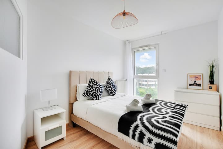 2 Pièces Cosy à 10 Min De Paris + Parking Gratuit - Val-de-Marne