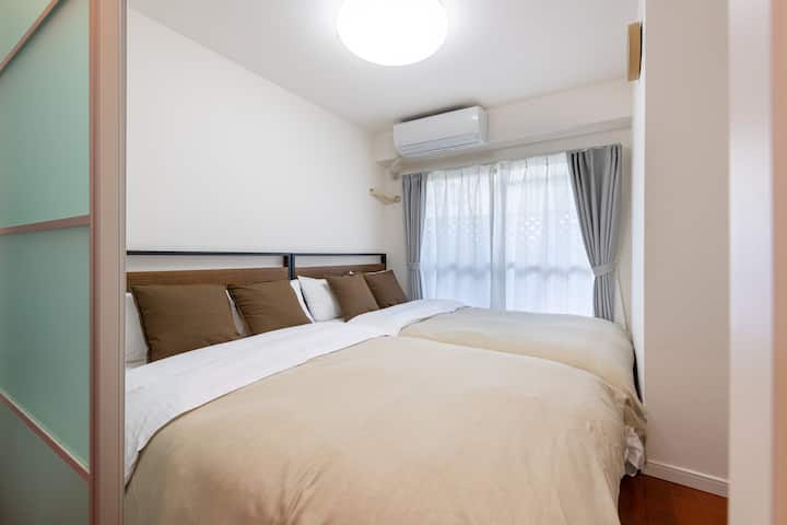 【最大10名】都会のスローライフ/ 新宿5分 /代々木上原/渋谷/アクセス良好/貸切コンドミニアム - Shibuya