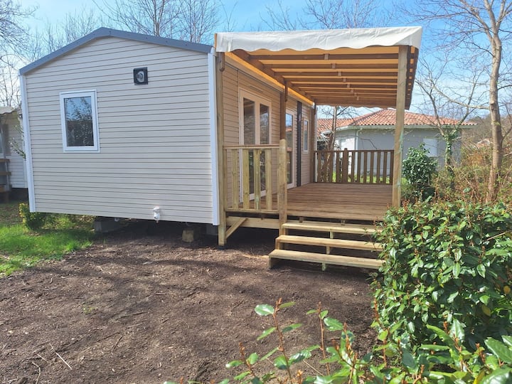 Mobil-home Saint-julien-en-born, Confort, Neuf - Contis-Plage
