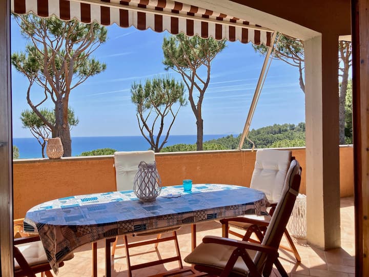 Sea View Villa In Castiglione Della Pescaia - 카스틸리오네델라페스카이아