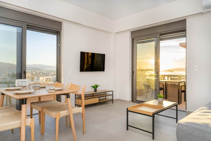 Dreta Deluxe One Bedroom Suite With Sea View - Chania