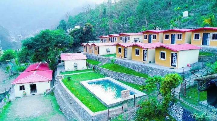 Cottage With River/pool/all Meal - Rishikesh - 瑞詩凱詩