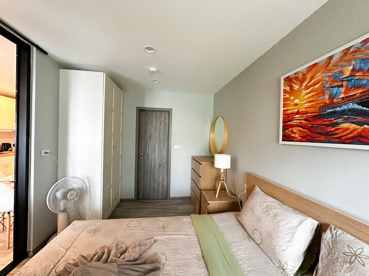 1br • Chill & Green • Fast Wi‑fi • 300m To Beach - Phuket City Eyalet