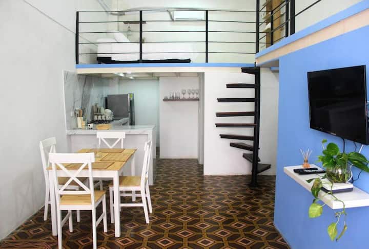 Loft Cosy! A/c, Wifi, Couples & Voyageurs Solo - Cartagena